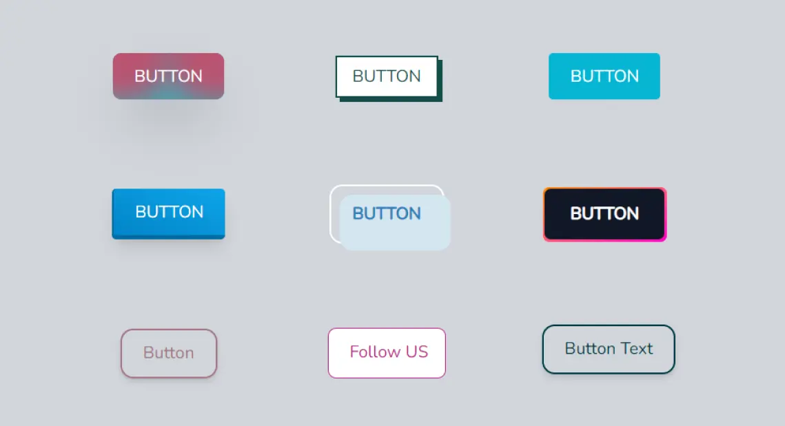 3D Buttons Tailwind CSS Component TailwindTap