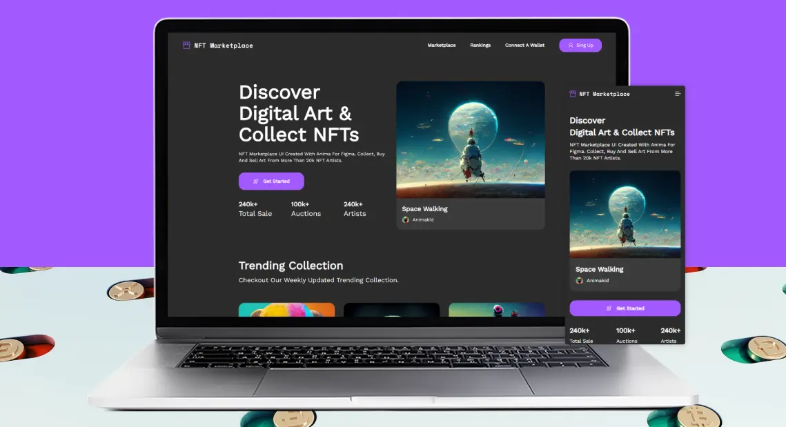 Crypto Tailwind CSS Template - TailwindTap Crypto Tailwind CSS Template - TailwindTap