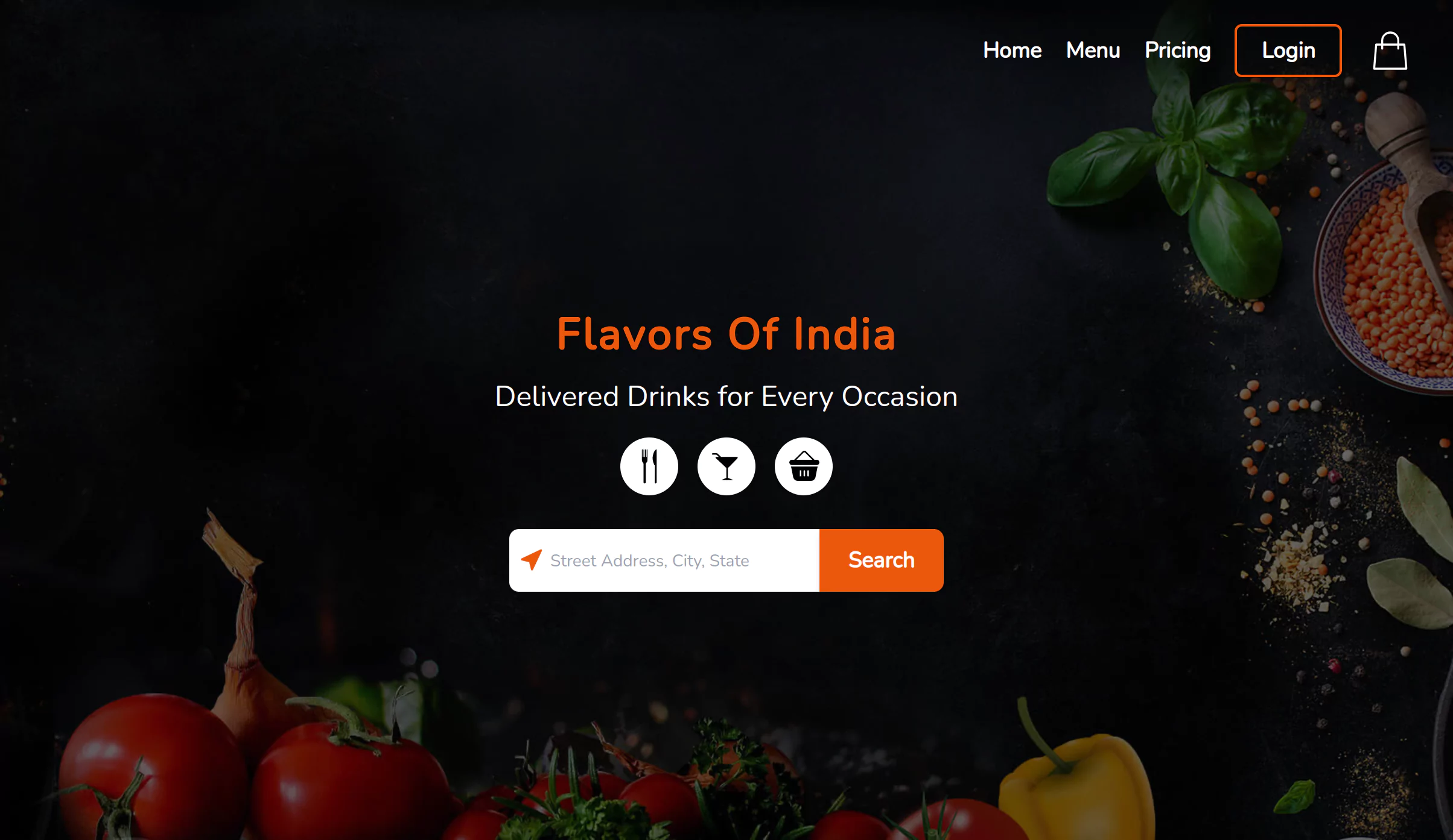 Food Delivery Tailwind CSS Component - TailwindTap Food Delivery Tailwind CSS Component - TailwindTap